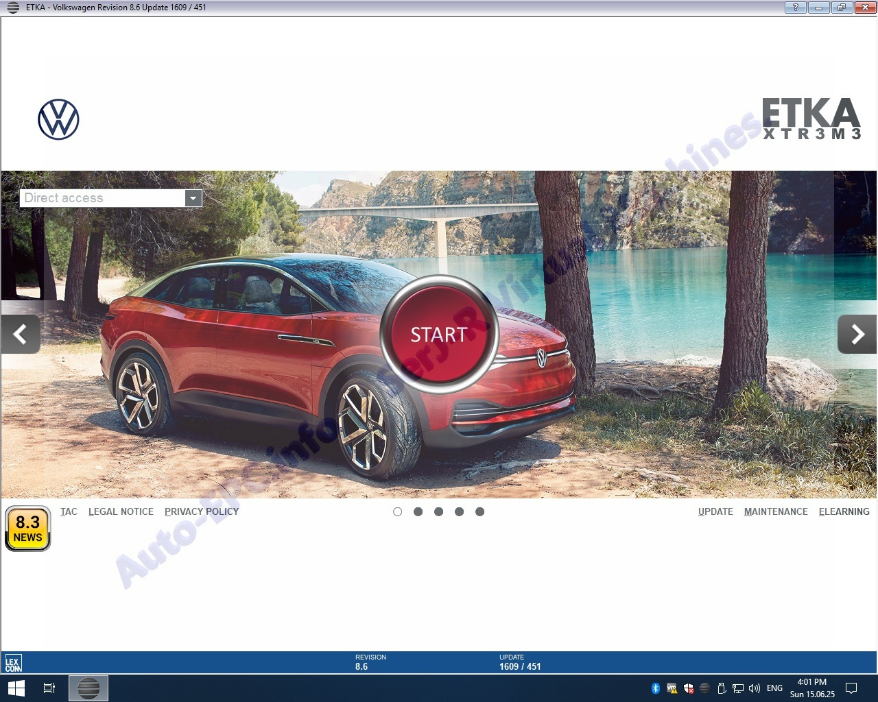 Etka 8.3 Xtr3m3 2025-06 Virtual Machine – Auto-EPC.info